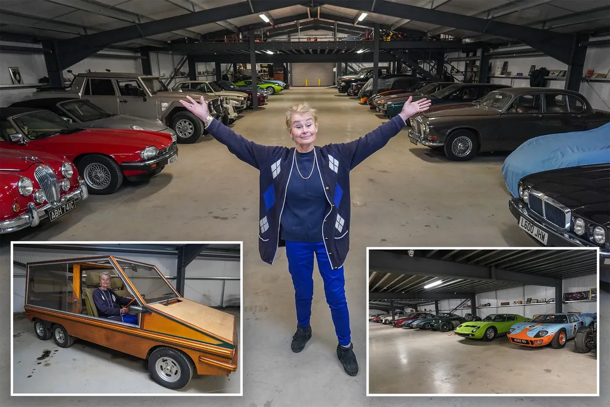 Ontmoet de 70-jarige autoverzamelaar met 50 voertuigen — en ze rijdt ze ...